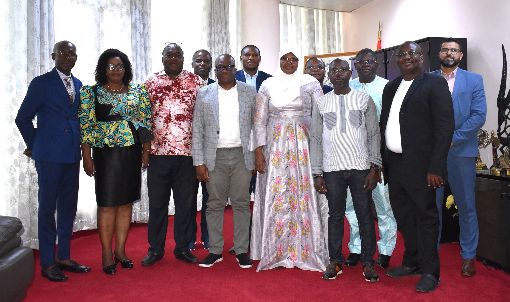 𝐔𝐧𝐞 𝐝𝐞́𝐥𝐞́𝐠𝐚𝐭𝐢𝐨𝐧 𝐭𝐨𝐠𝐨𝐥𝐚𝐢𝐬𝐞 𝐜𝐡𝐞𝐳 𝐥𝐚 𝐦𝐢𝐧𝐢𝐬𝐭𝐫𝐞 𝐀𝐦𝐢𝐧𝐚𝐭𝐚 𝐙𝐄𝐑𝐁𝐎/𝐒𝐀𝐁𝐀𝐍𝐄 ...